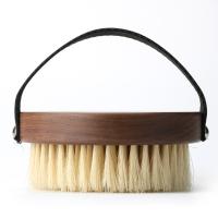 China Walnut Bath Dry Brush Organic Vegan Sisal For Boay Round Hand Brush for sale