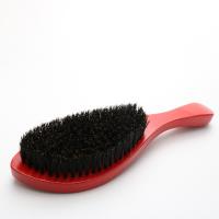 China Soft Red Boar Bristle Beard Shaping 360 Wave Brush Care For Personal Care for sale