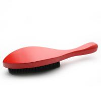 China Soft Red Boar Bristle Beard Shaping 360 Wave Brush Care For Personal Care for sale