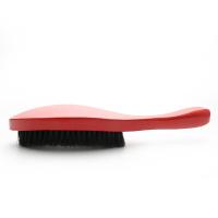 China Soft Red Boar Bristle Beard Shaping 360 Wave Brush Care For Personal Care for sale