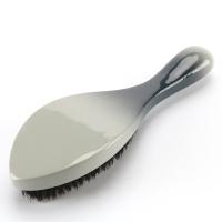 China Abeis 360 Curved Wave Brush Gradients Color Long Handle Hair Brush Engrave Logo for sale