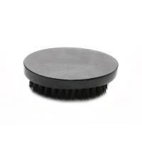 China Abeis OEM Wooden Mini  Beard Brush Beard Balm Brush Ergonomic Design for sale