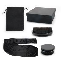 China Custom 360 Waves Care Gift Kit  Silk Durag Hair Pomade With Wave Brushes for sale