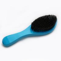 China Custom Logo 360 Wave Brush Long Wooden Handle For Men Soft Hard Boar Bristle for sale