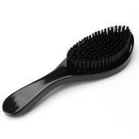China Custom Logo 360 Wave Brush Long Wooden Handle For Men Soft Hard Boar Bristle for sale