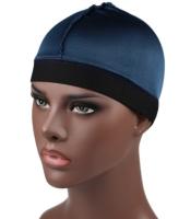China Custom Headwrap Silk Satin Wave Cap Silky Bandana Men Headwear Durags Silk for sale