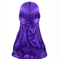 China Abeis Customized Logo Silk Durag For Men Low MOQ Satin Durags in Multiple Colors for sale