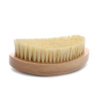 China Abeis Versatile Curved 360 Wave Brush Soft Medium Hard Wave Brush Customized for sale