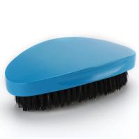 China Oem Custom Wave Hair Brush For 360 Wood Handle Natural Wild Boar Bristle for sale