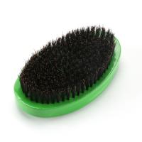China Oem Custom Wave Hair Brush For 360 Wood Handle Natural Wild Boar Bristle for sale