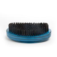 China Oval 360 Curved Wave Brush For Men Hair Soft Medium Hard Boar Bristle PU Paint for sale