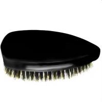 China OEM Wild Boar Bristle 360 Wave Brush Wood Handle For Men Soft Medium Hard Design for sale