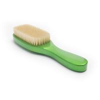China Abeis 360 Flat Wave Brush PU Glossy Soft Boar Bristle Beech Wood Long Handle for sale