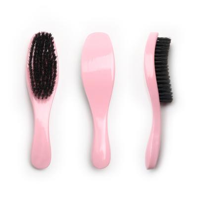China Custom Women 360 Wave Brush Hair Styling With Board Bristle Square Handle New Design for sale