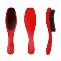 China Custom Women 360 Wave Brush Hair Styling With Board Bristle Square Handle New Design for sale
