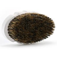 China Boar Bristle 360 Wave Brush Custom Design White Beech Wooden 100% for sale