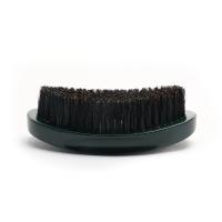 China Wooden Handle Custom 360 Curved Wave Brush For Boar Bristle Men'S Hair Styling Tool for sale