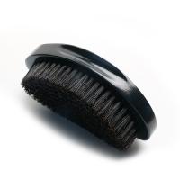 China Wooden Handle Custom 360 Curved Wave Brush For Boar Bristle Men'S Hair Styling Tool for sale