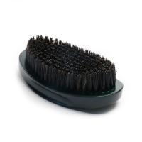 China Wooden Handle Custom 360 Curved Wave Brush For Boar Bristle Men'S Hair Styling Tool for sale