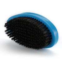 China Abeis Blue Wave Brush Soft Medium Boar Bristle For Hair Beard Mustache Grooming for sale