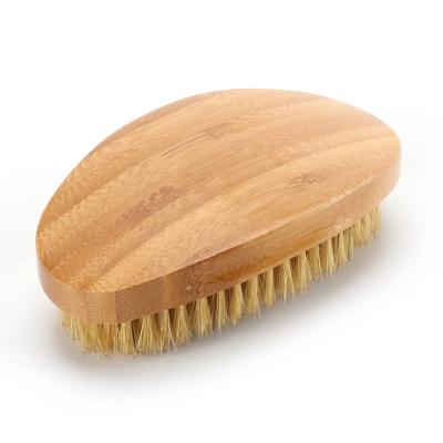 China Customise Bamboo Wave Brush For Curved Mixed Medium White Board Bristle Brush for sale