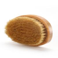 China Customise Bamboo Wave Brush For Curved Mixed Medium White Board Bristle Brush for sale