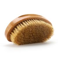 China Customise Bamboo Wave Brush For Curved Mixed Medium White Board Bristle Brush for sale