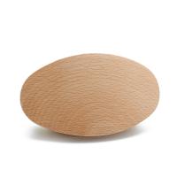 China Abeis 360 Wave Bruhs Organic Sisal Natural Boar Bristle With Curved Wooden Handle for sale