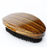 China Customized Logo 360 Curved Brush Man Grooming Face Beard Cleaning Brush for sale