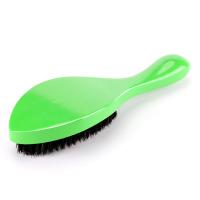 China 100g Boar Bristle Beard Brush 360 Curved Brush For Men Customized Color for sale