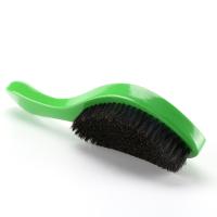 China 100g Boar Bristle Beard Brush 360 Curved Brush For Men Customized Color for sale