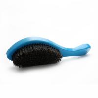 China Customized Logo Wood Boar Bristle Brush Abeis Professional Brush for 360 Curved Waves for sale