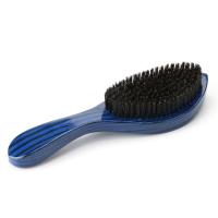 China Men'S Beech Wooden 360 Wave Brush Long Handle Beard Hair Brush With Boar Bristle for sale