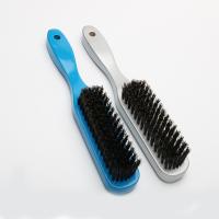 China Abeis Men 360 Wave Brush Bright PU Custom Color Bristle Shape with Wooden Handle for sale