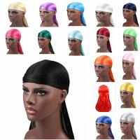 China 360 Waves Silk Durag Headcover Custom Logo Velvet Wave Cap for sale