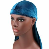China Customized Velvet Wave Durag Cap Bonnet for 360 Wave Headcover for sale