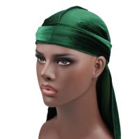 China Customized Velvet Wave Durag Cap Bonnet for 360 Wave Headcover for sale