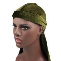 China Customized Velvet Wave Durag Cap Bonnet for 360 Wave Headcover for sale