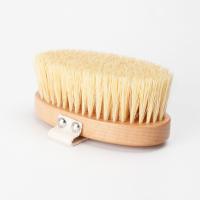 China Abeis Long Sisal Dry Brushing Hand Massage Brush For Exfoliation for sale
