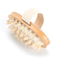 China Body Cleansing Boar Bristle Bath Brush For Dry Skin Massage And Shower Scrubbing for sale