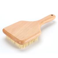China Lightweight Bath Body Brush Vegan Sisal Long Handled Shower Brush for sale