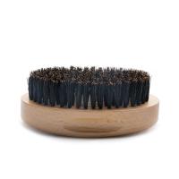 China Private Label Men'S Beard Comb And Brush Set 100% Boar Bristle Beard Brush Gift Set for sale