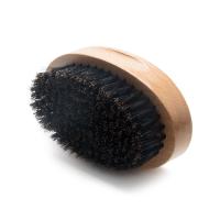 China Private Label Men'S Beard Comb And Brush Set 100% Boar Bristle Beard Brush Gift Set for sale