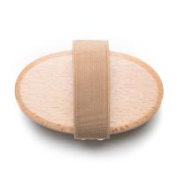 China Natural Bristle Dry Exfoliating Brush Body Bath Shower 11*6.2*3.5cm for sale