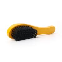 China 360 Curved Natural Boar Bristle Wave Brush for sale