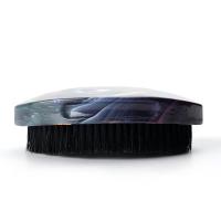 China Custom Wooden Boar Bristle 360 Wave Brush for Men for sale