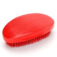 China Custom Logo Beechwood Boar Bristle 360 Wave Brush for Beard and Hair for sale