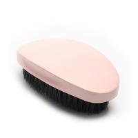 China Custom 360 Wave Brush with Boar Bristle and Beechwood Handle for sale