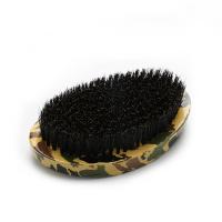 China Custom 360 Wave Brush with Boar Bristle and Beechwood Handle for sale