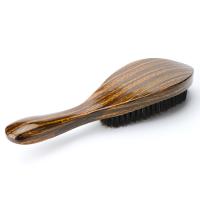 China Custom Logo 360 Wave Brush for Men 100g Wood Boar Bristle for sale